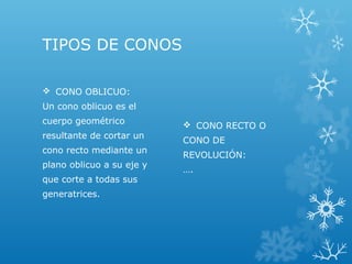 Cono s | PPT
