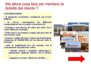 Conoscere il consumatore | PPT