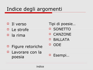 Esempi Di Ritmo In Poesia