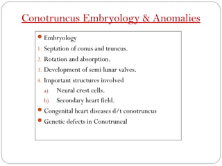 Conotruncal anamolies | PPT