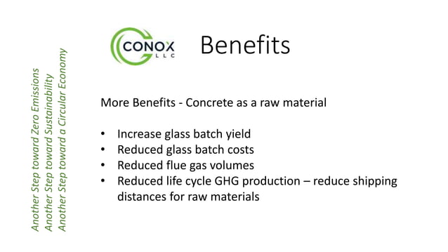 Introduction to Conox LLC and their proprietary concrete recycling ...