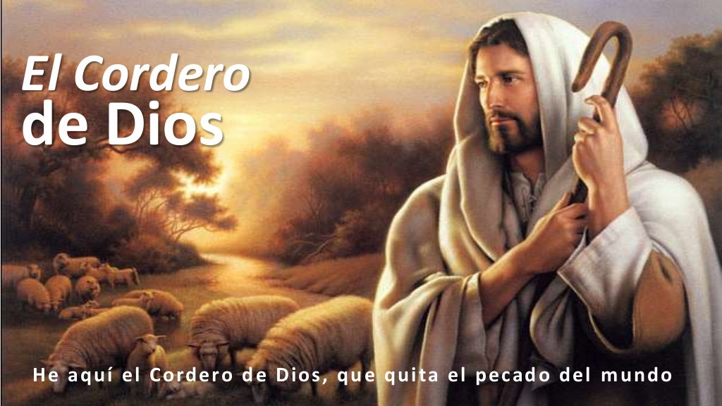 Conozcamos a jesús el cordero de dios