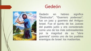 Conozco la historia delos jueces | PPTX