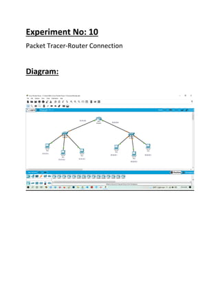 Conputer network lab 10 | PDF