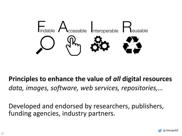 Data Quality and the FAIR principles | PPT