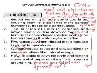 Conquer Comprehension (with annotated revision notes) | PPTX