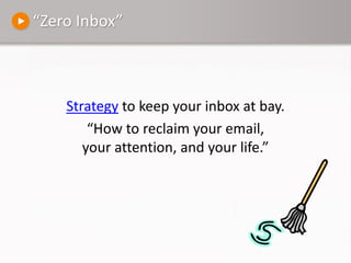 Conquer Your Inbox: Tips & Tricks for Managing Email | PPT