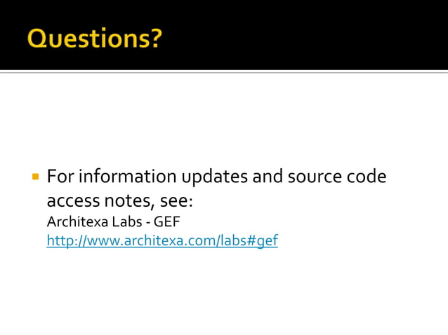 Conquering Gef Part2: Building graphical web-apps with Eclipse | PPT
