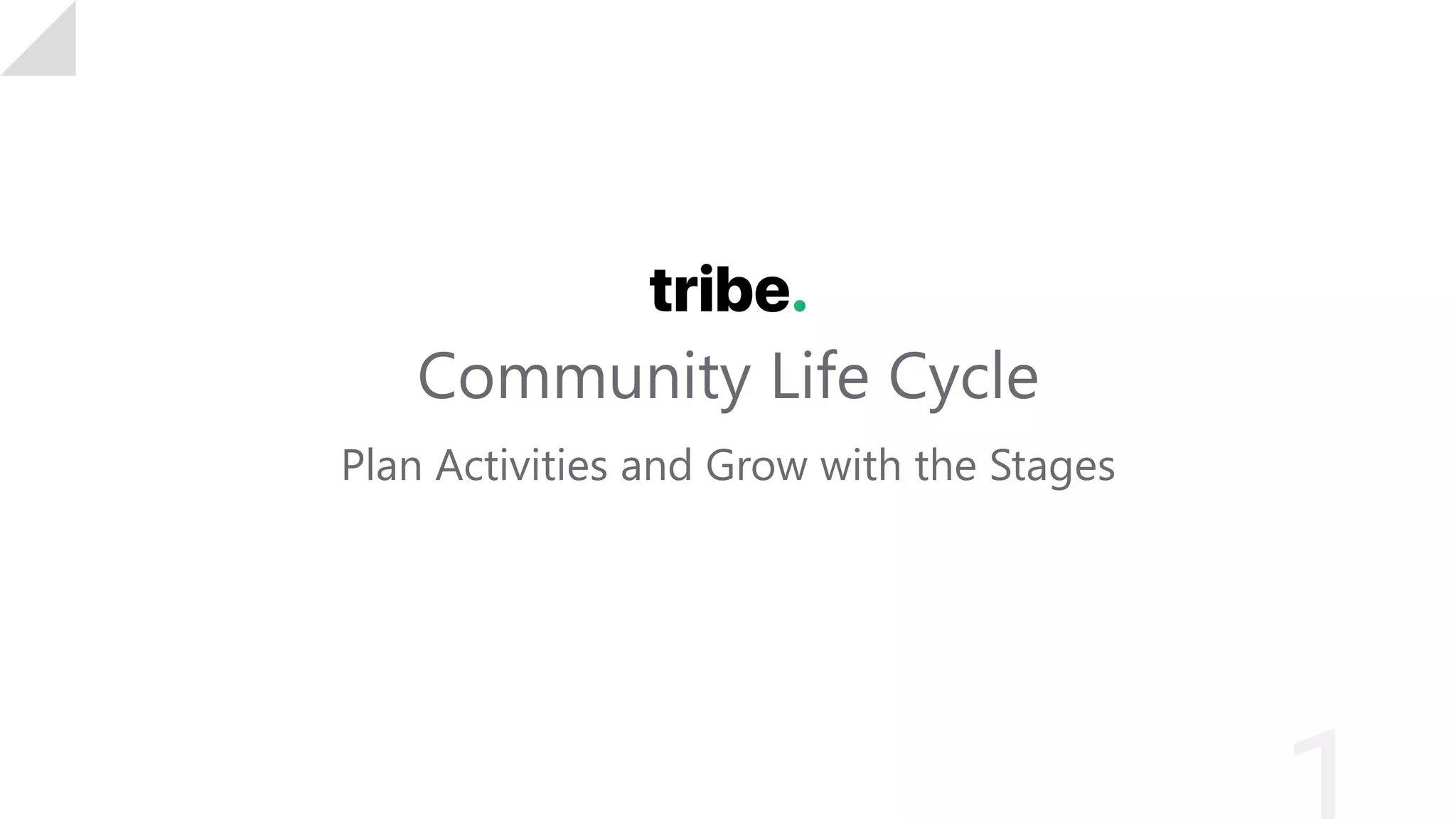 Conquering the Community Life Cycle | PDF | Social Networking | Internet