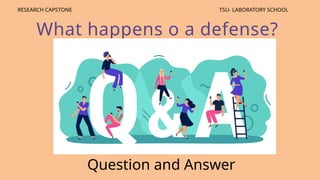 CONQUERING THE RESEARCH PROPOSAL DEFENSE | PPT