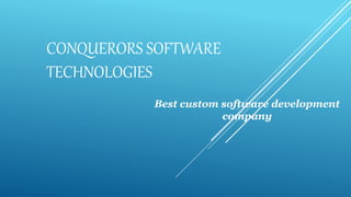 Conquerors Software Technologies 5.pptx