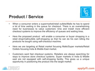 Self Checkout Systems for Retail Market -India & Middle East | PPT