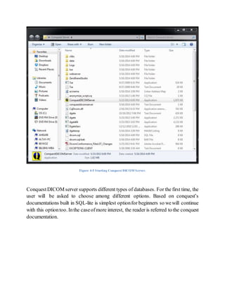 Conquest for dummies: how to setup a pacs server | DOCX