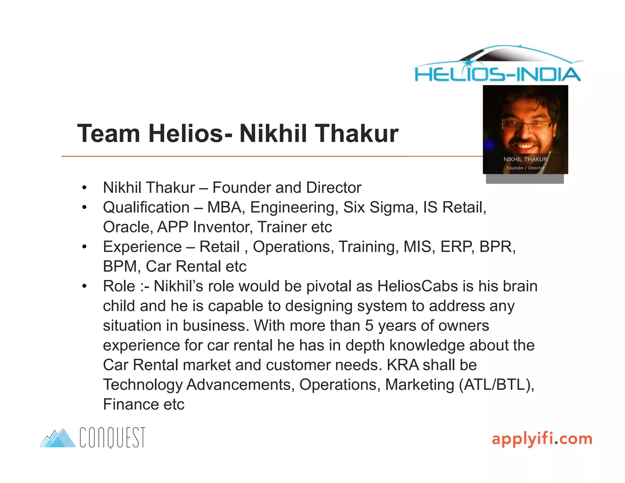 Conquest helios cabs_mumbai | PDF