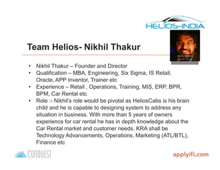 Conquest helios cabs_mumbai | PPT