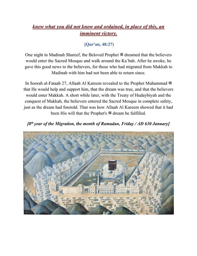 Conquest of Makkah/Mecca/ Makaah | PDF