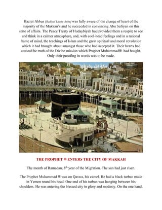 Conquest of Makkah/Mecca/ Makaah | PDF