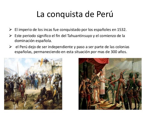 Conquista de perú