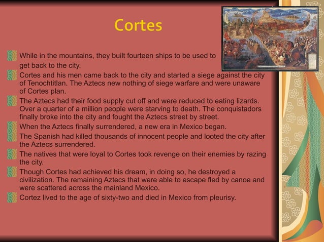 Conquistadors slides | PPT