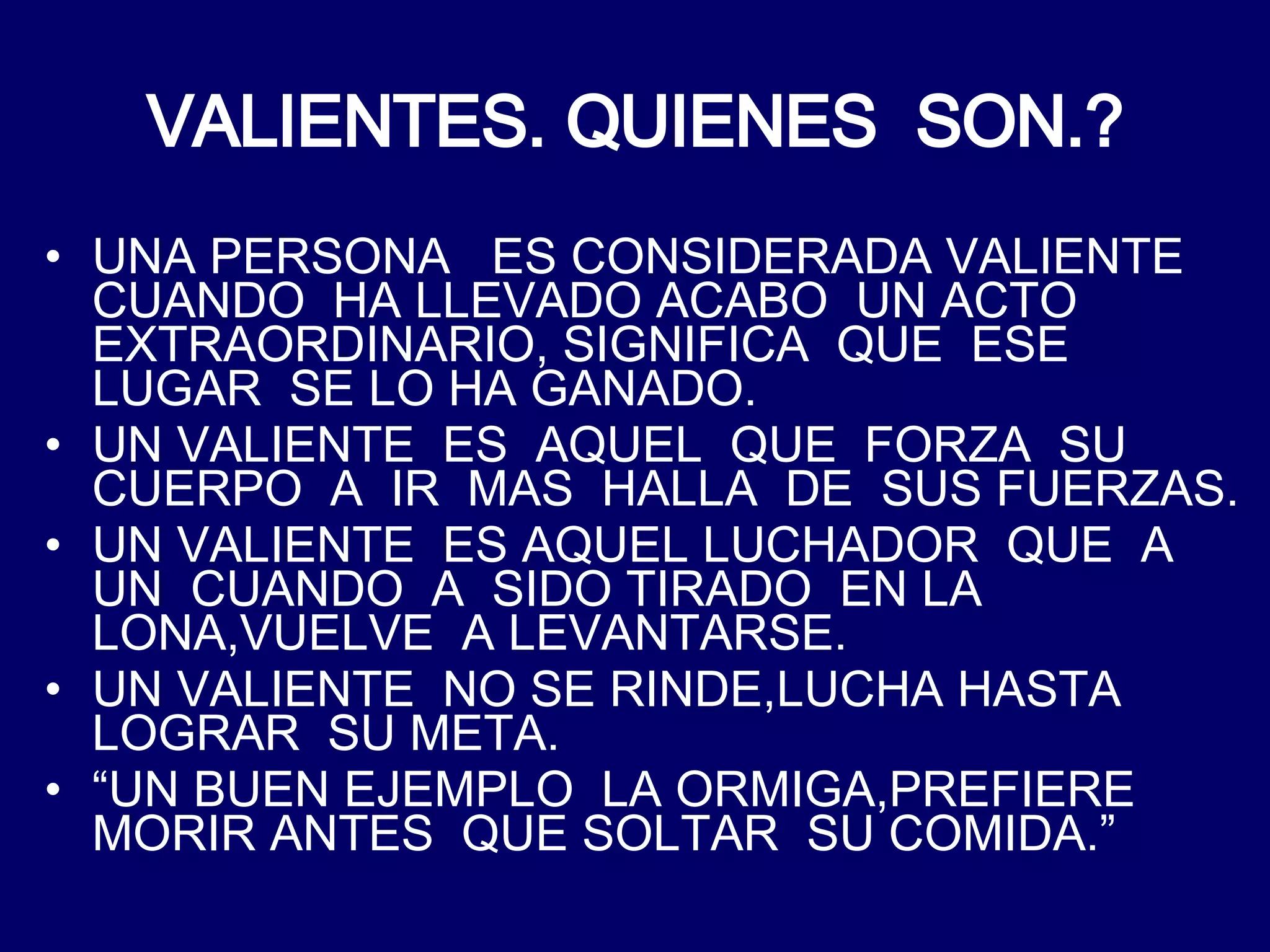 Conquistando El Reino De Los Cielo [Valientes] | PPT
