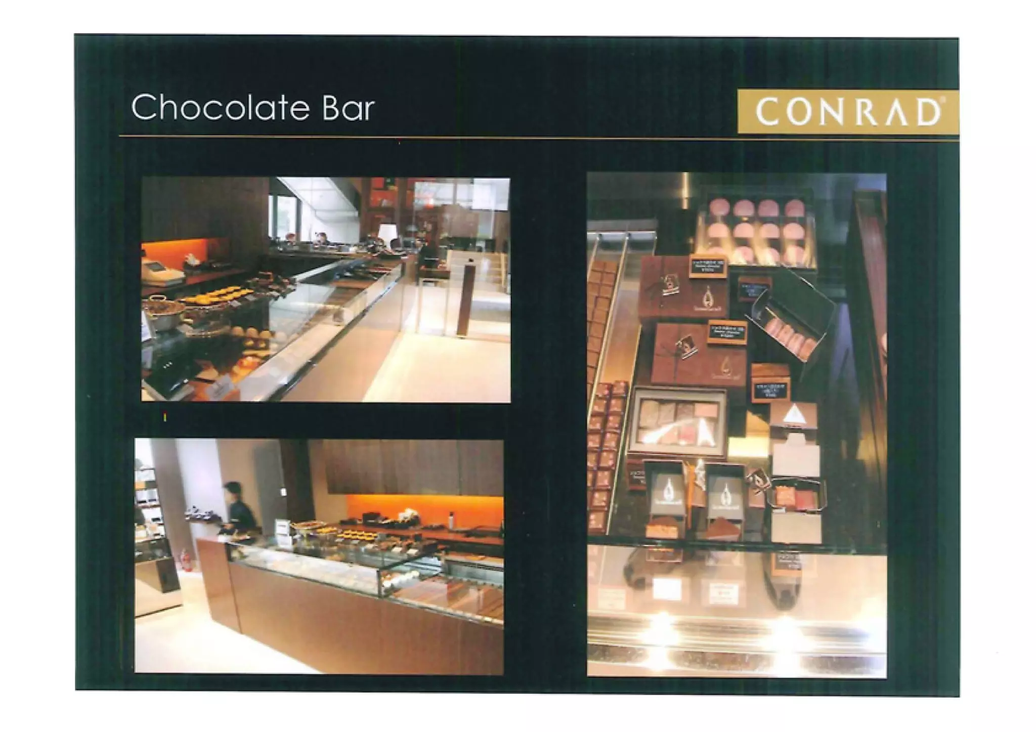 Conrad Hotel, F&B Concept Package (Remedios Studio) | PDF