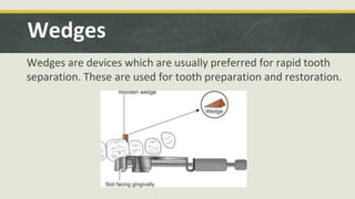 Wedging technique | PPTX