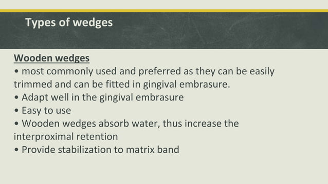 Wedging technique | PPTX