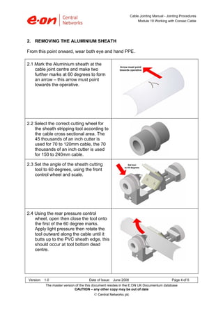 Consac Cable - LV Cable Jointers & Jointing Procedures | PDF
