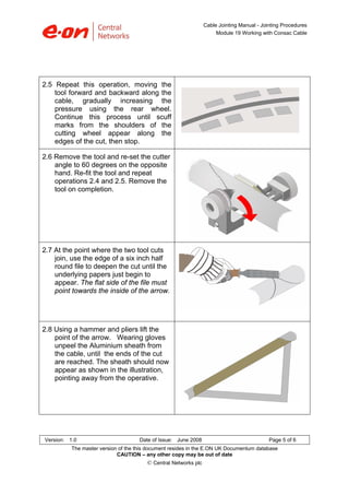 Consac Cable - LV Cable Jointers & Jointing Procedures | PDF