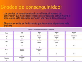 Consanguineidad | PPT