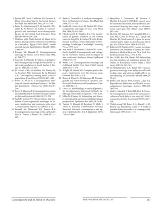 Consanguineous marriages and their | PDF