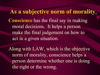 Conscience | PPTX