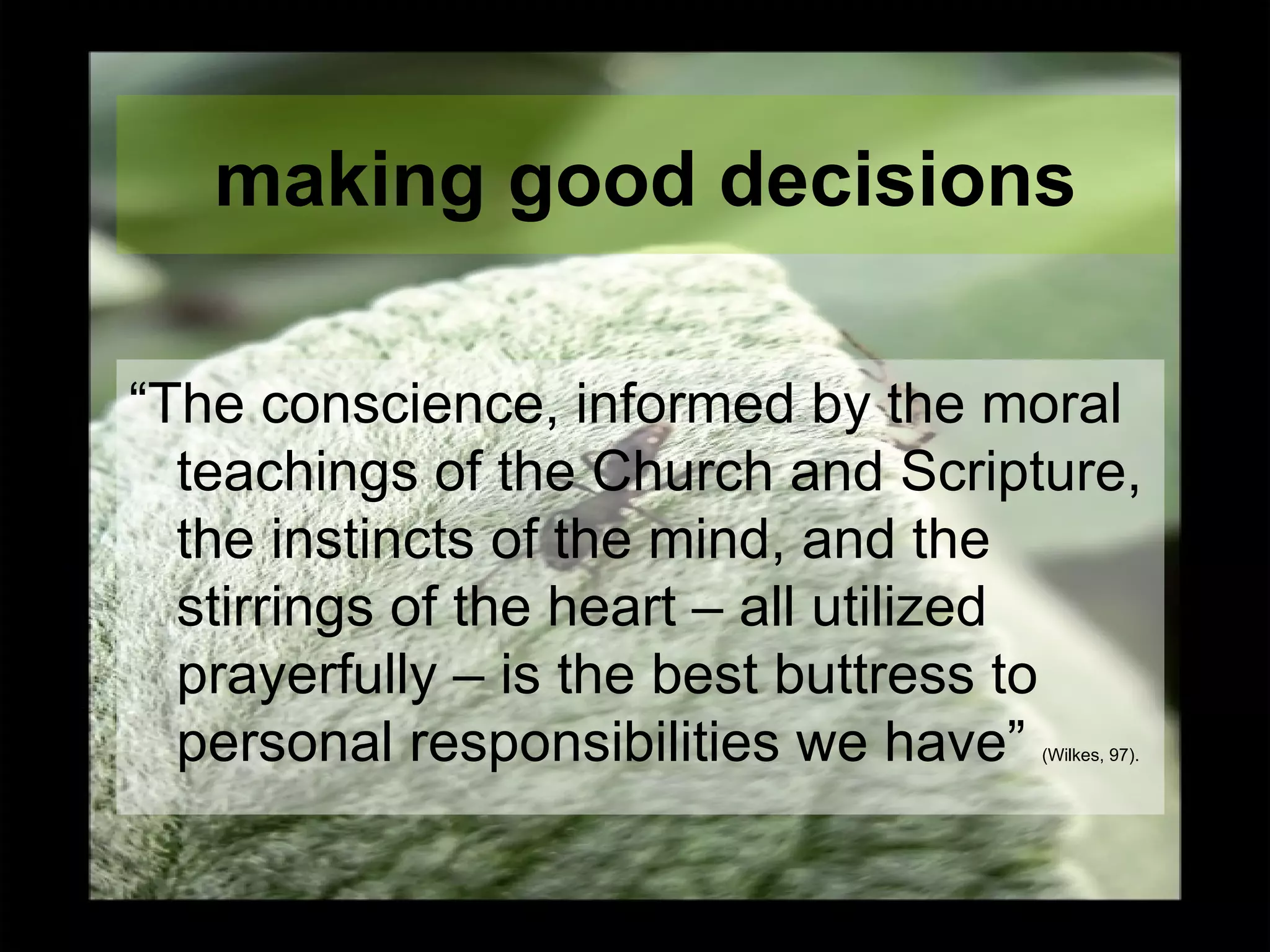 Conscience | PPT