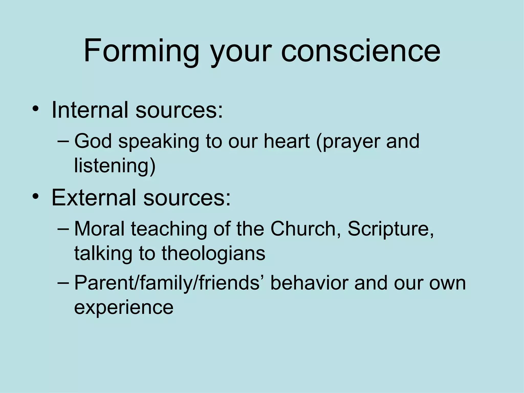 Conscience | PPT
