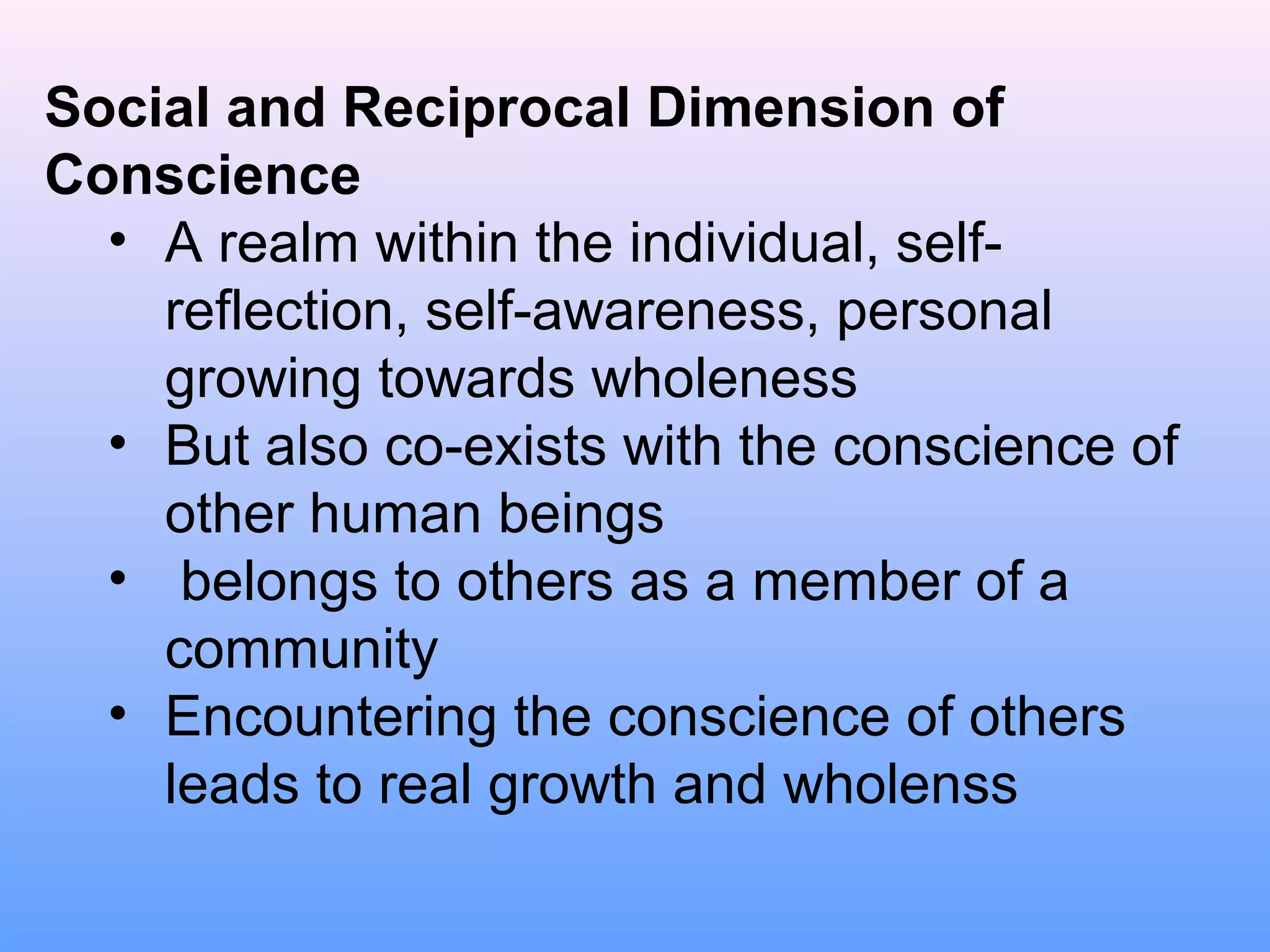 Conscience | PPT