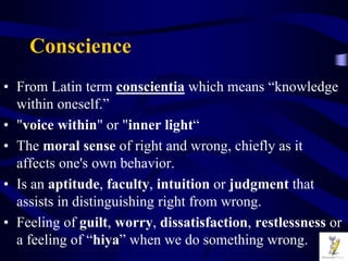 Conscience | PPTX