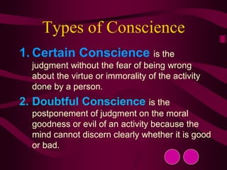 conscience.pdf powerpoint presentation in values ed | PPT