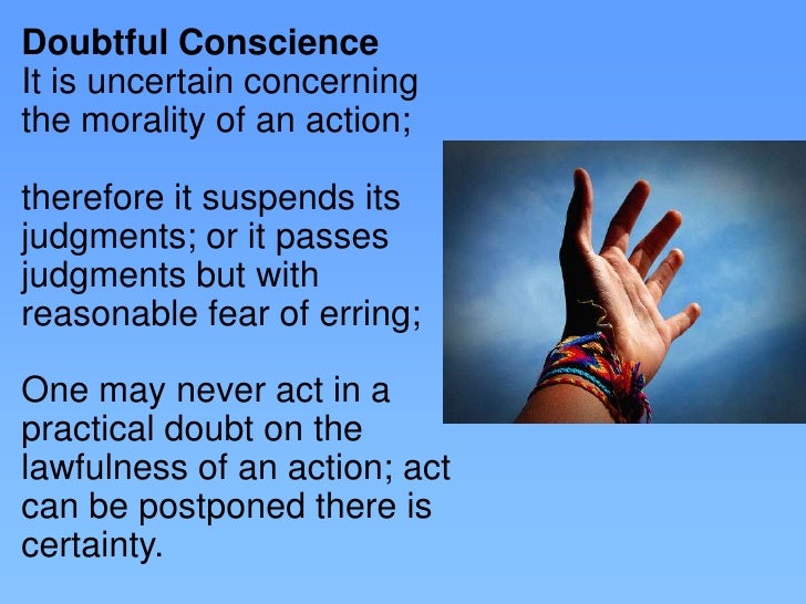 CONSCIENCE