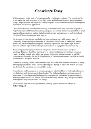 Conscience Essay.pdf