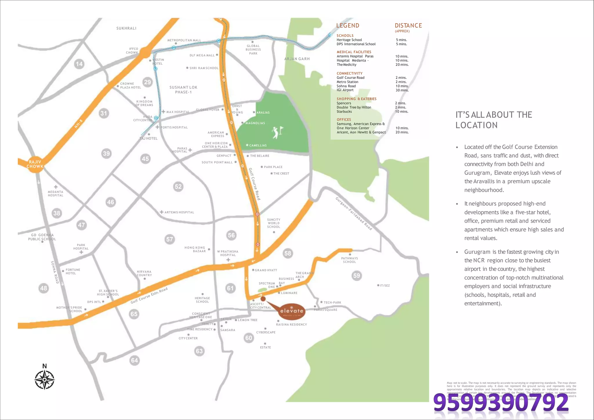 Conscient Hines Elevate Sector 59 Gurgaon | PPTX