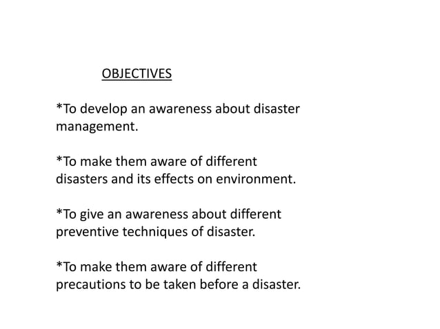 Conscientisation report | PPT