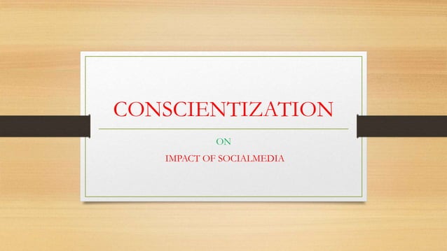 Conscientization | PPTX