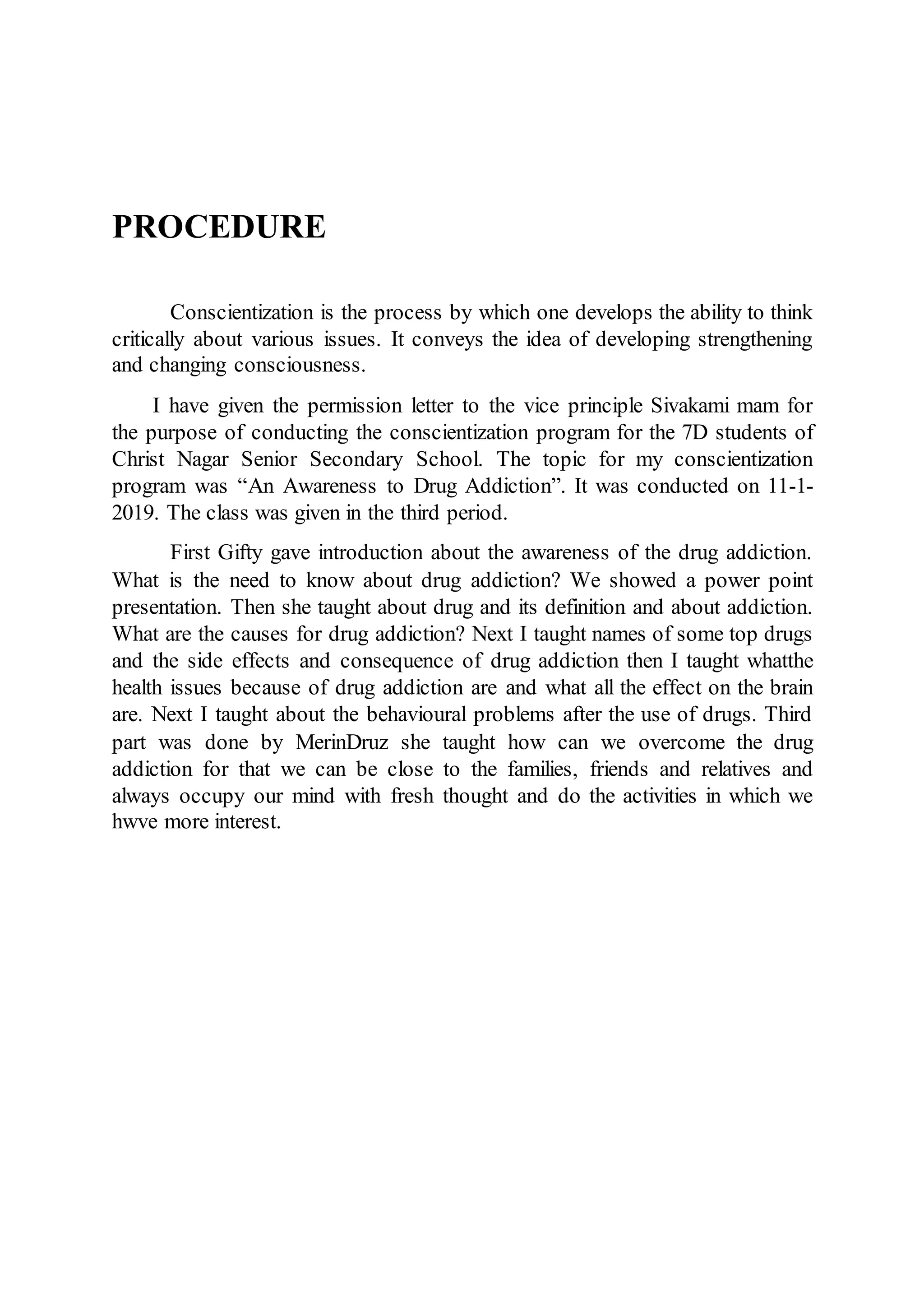 Conscientization | DOCX