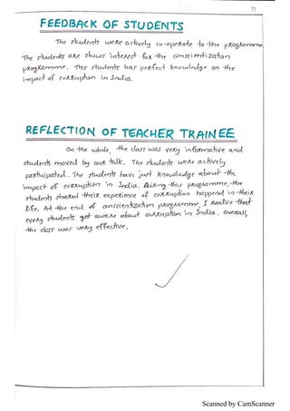 Conscientization programme | PDF