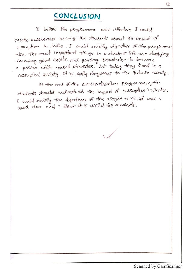 Conscientization programme | PDF