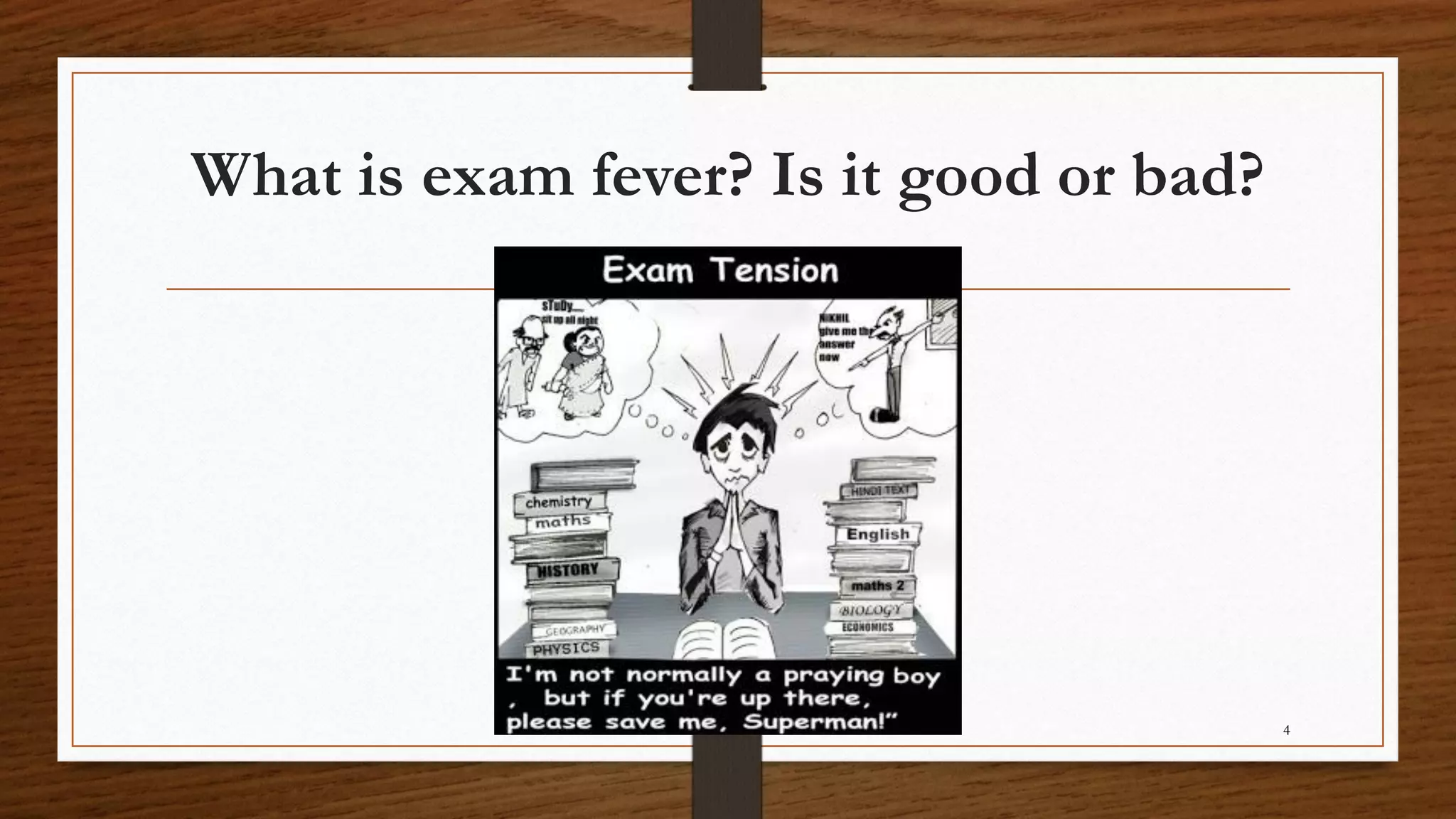 Managing Exam Fever and Motivating Learning | PDF