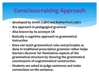 Conscious raising approach | PPT