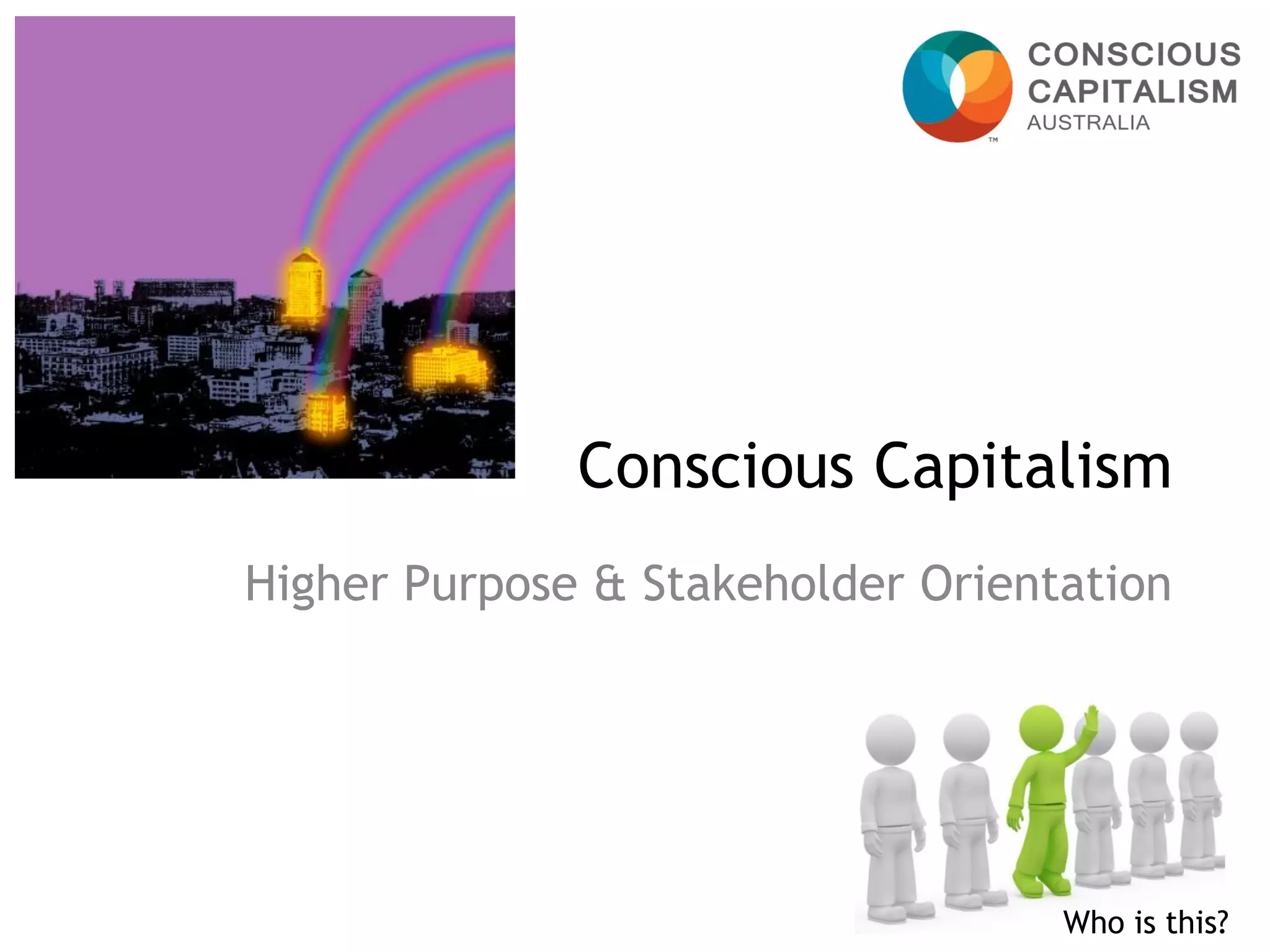 Higher Purpose and Stakeholder Orientation | PDF