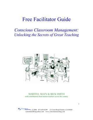 Conscious classroom management | PDF