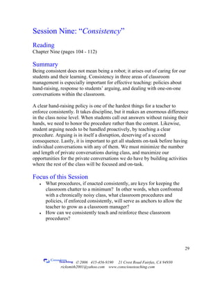 Conscious classroom management | PDF